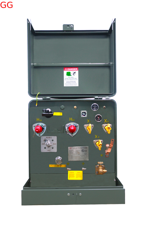 Single Phase Pad Mounted Distribution Transformers Self Cooled 250kVA ...